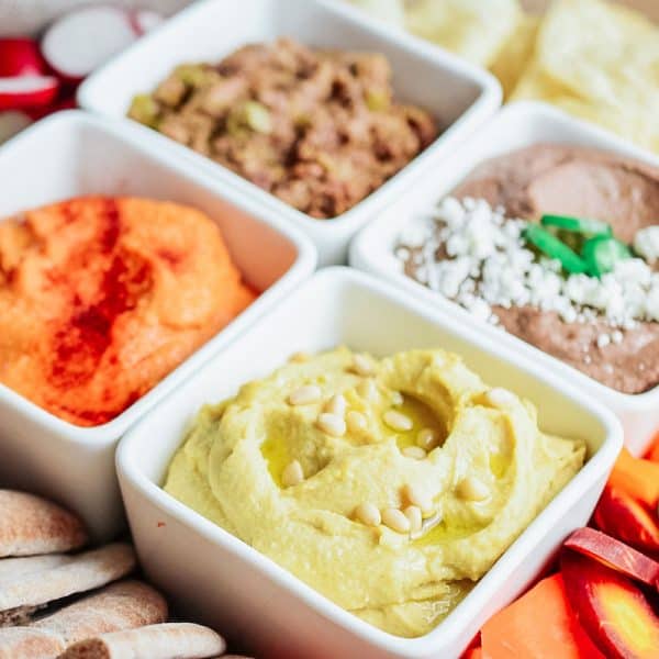 Easy Homemade Hummus (Three Ways!) • Sip + Sanity