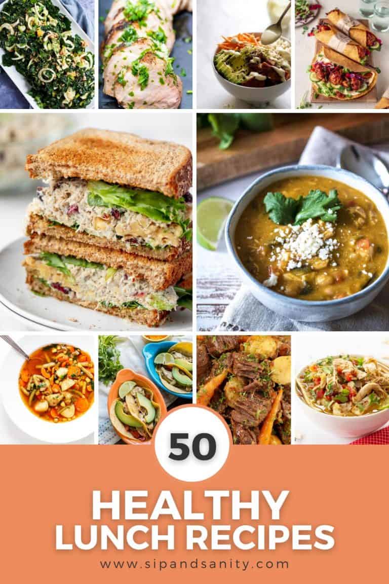 50 Lunch Recipes for the New Year • Sip + Sanity