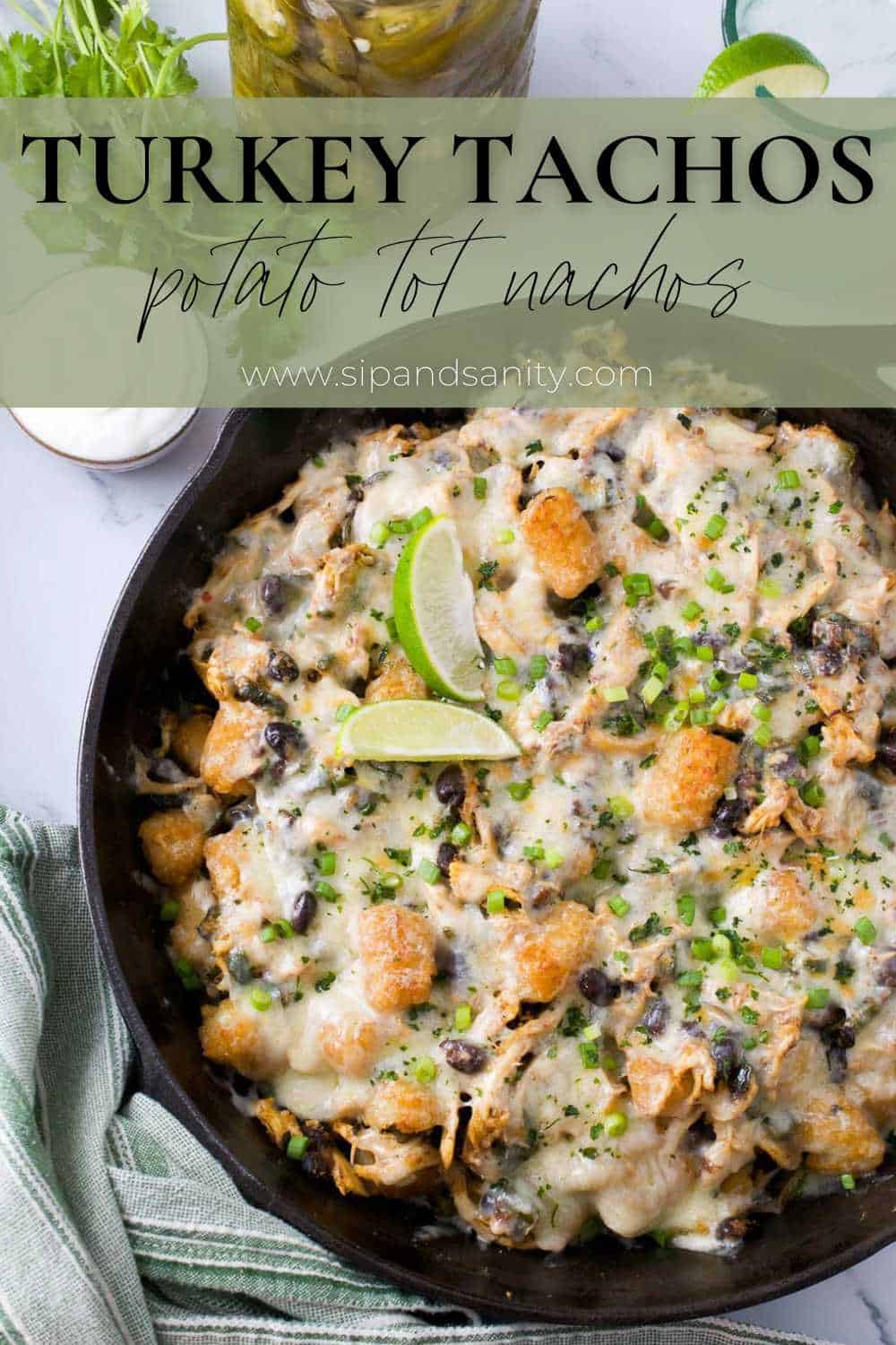 Tachos with Leftover Turkey • Sip + Sanity