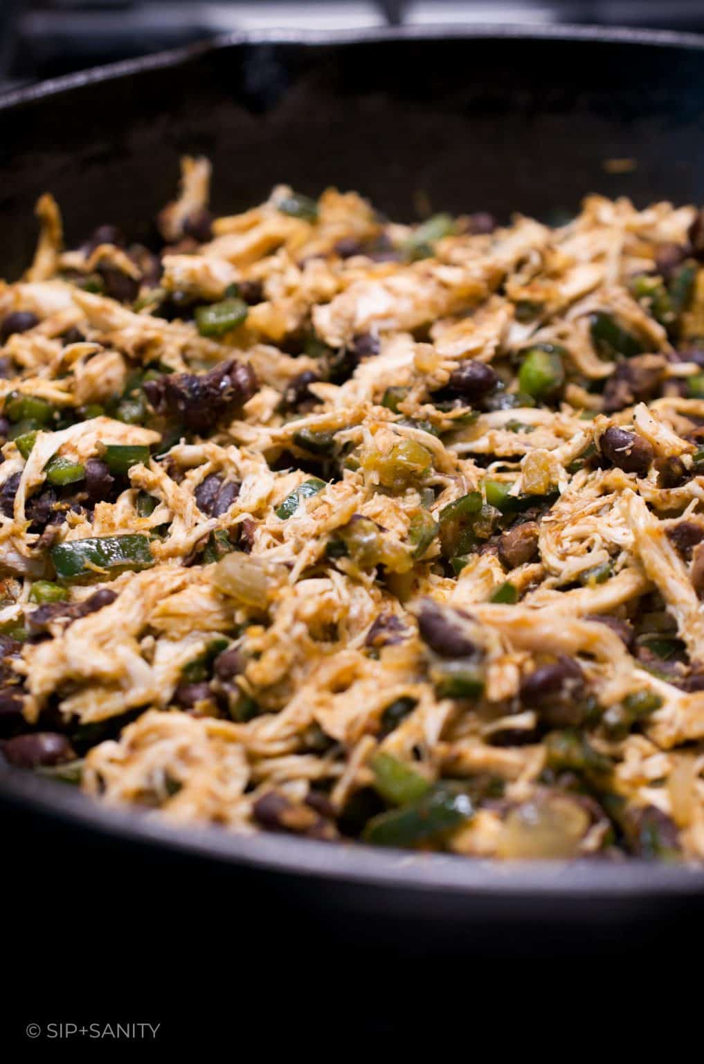 Tachos with Leftover Turkey • Sip + Sanity