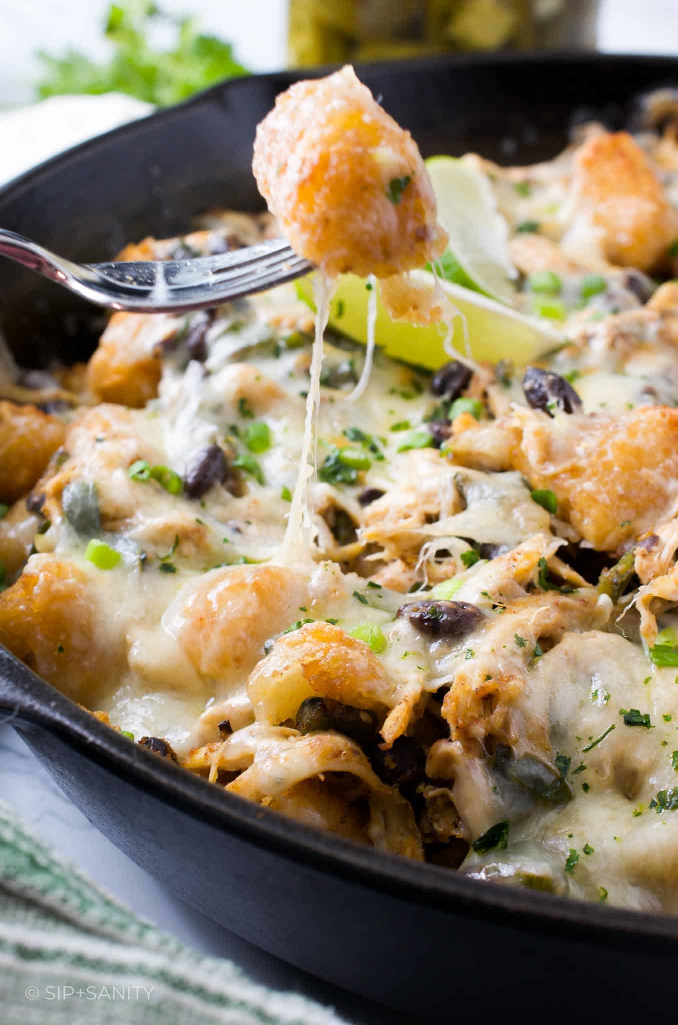 Tachos with Leftover Turkey • Sip + Sanity
