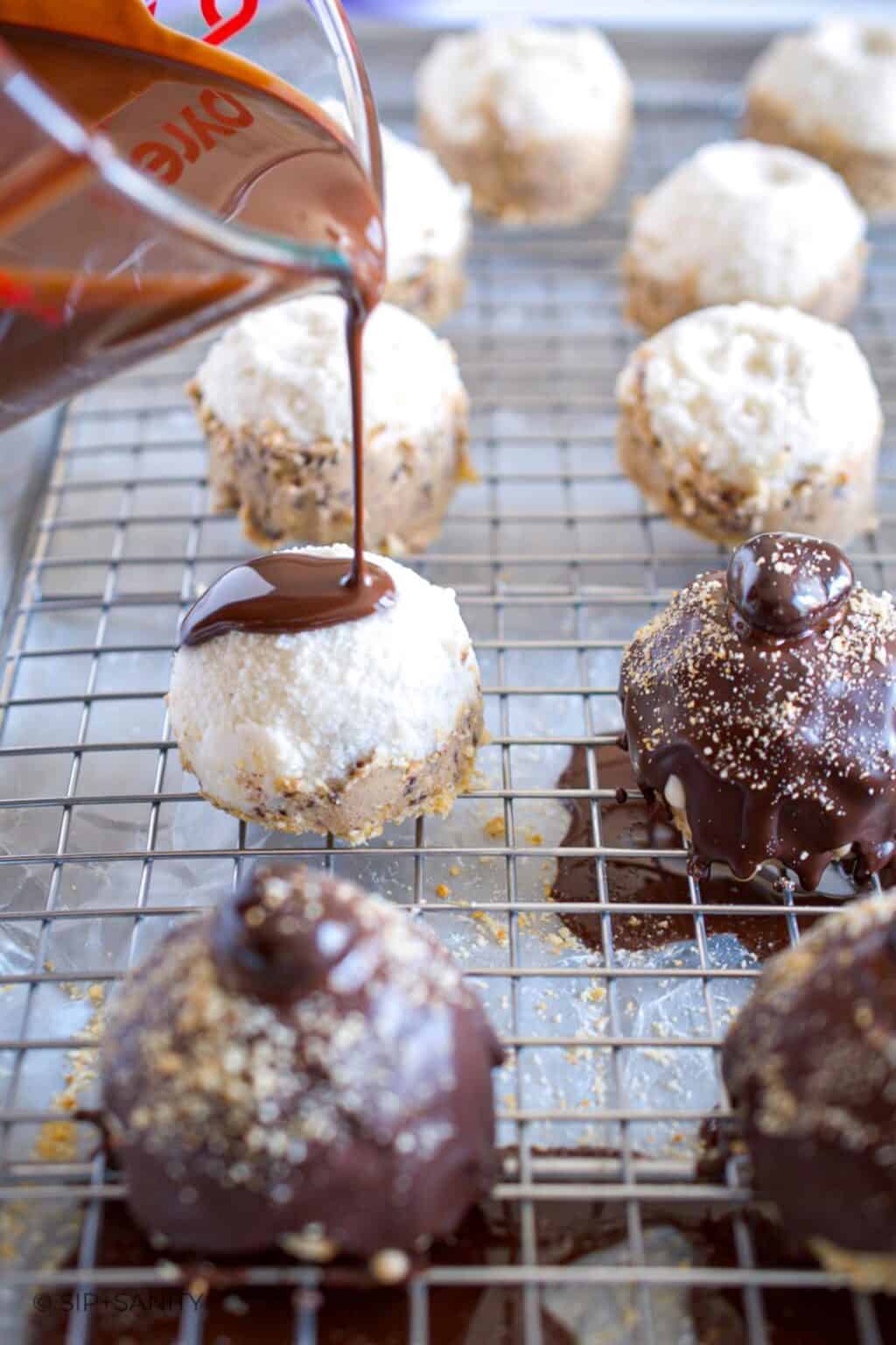 Mini Tartufo: An Italian Gelato Dessert • Sip + Sanity