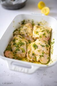 Zhoug Marinated Grilled Chicken Thighs (Bone-in, Skin-on) • Sip + Sanity