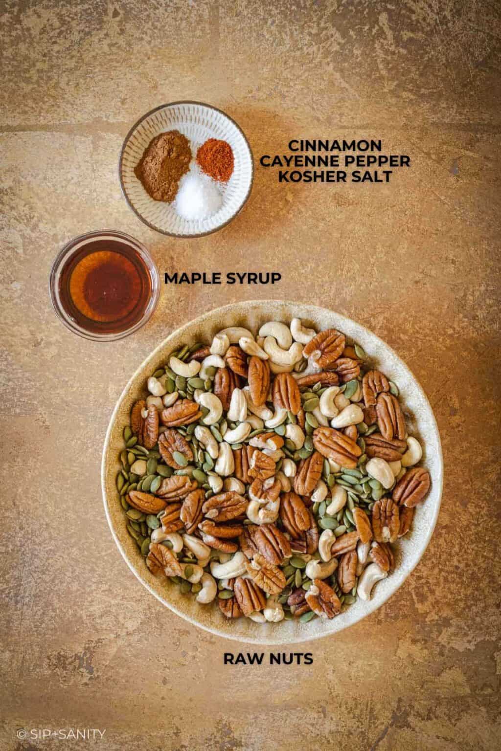 Spiced Nuts Recipe (Vegan + Just 5 Ingredients!) • Sip + Sanity