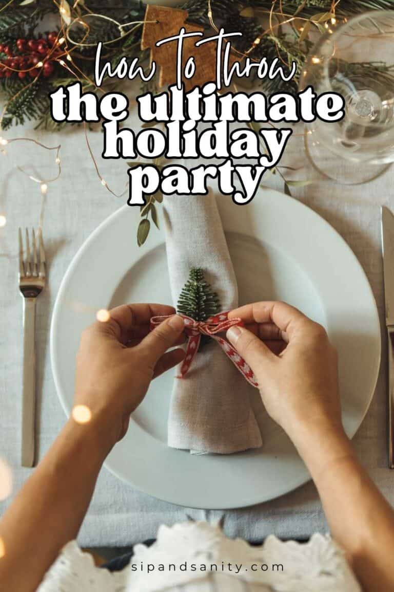 Festive Fêtes: A Modern Host's Playbook for Epic Holiday Parties • Sip ...